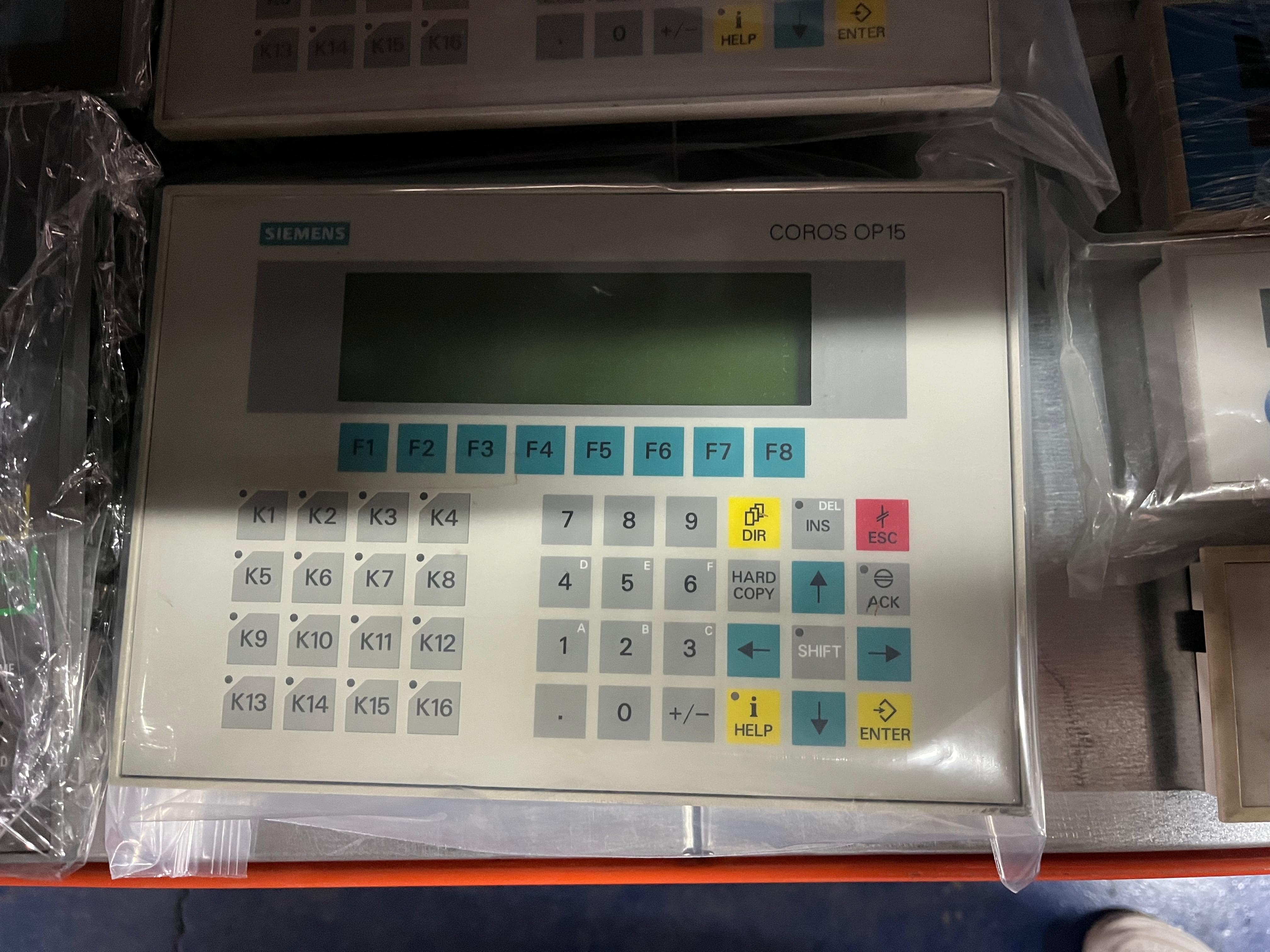 Siemens coros op15 – advanced operator panel for efficient industrial ...